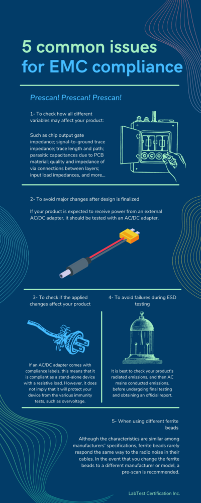 Testing products for EMC compliance | 5 common issues